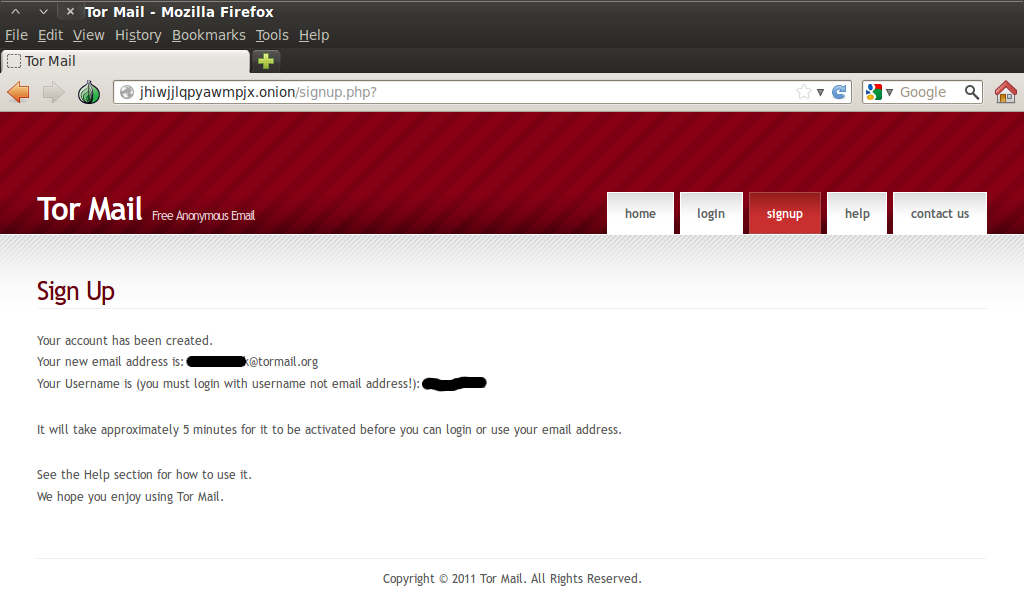 Tormail: Correo electrónico anónimo y seguro - Anonymous Costa Rica - groups - Crabgrass